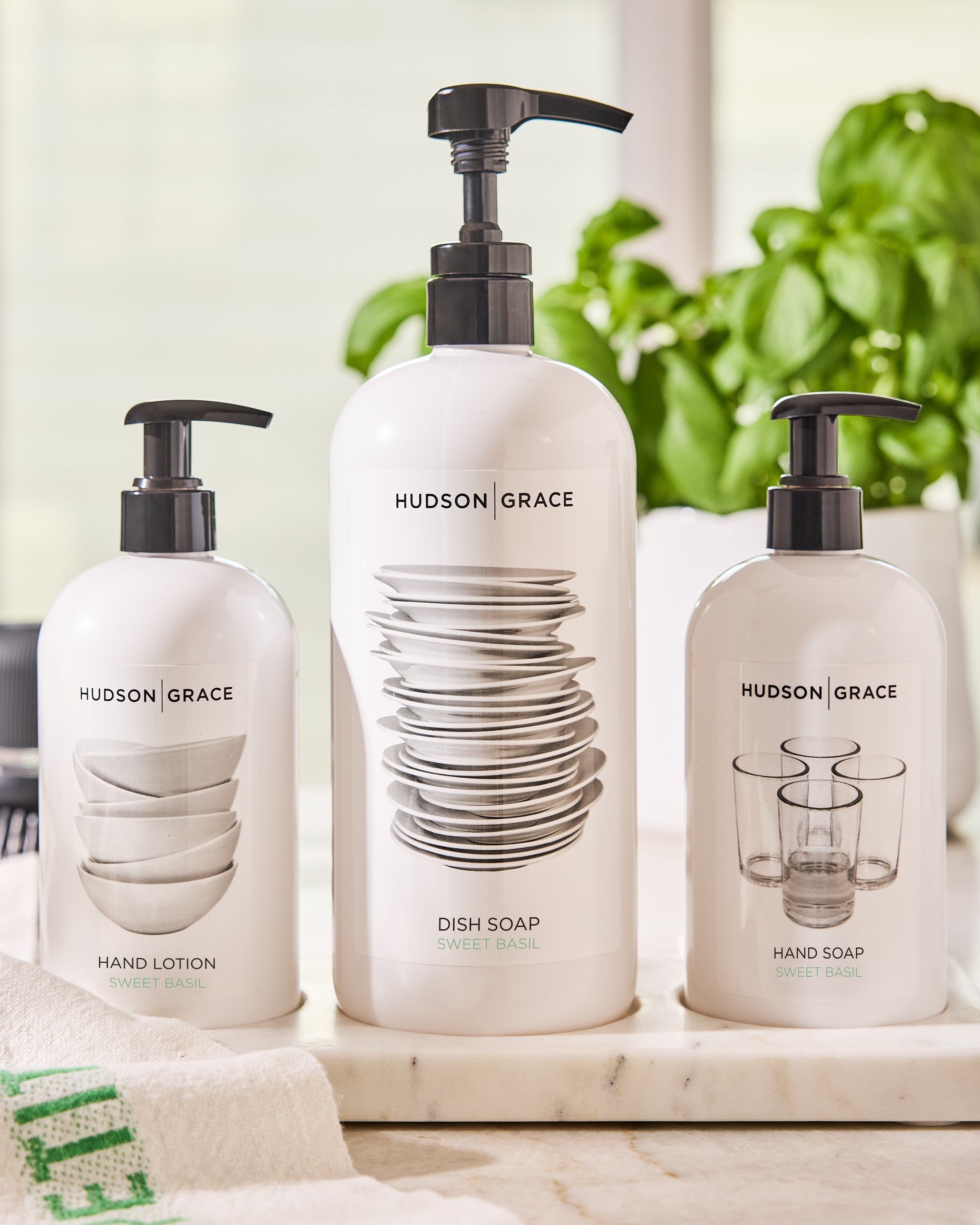 Sweet Basil Cleaning Collection - Hudson Grace