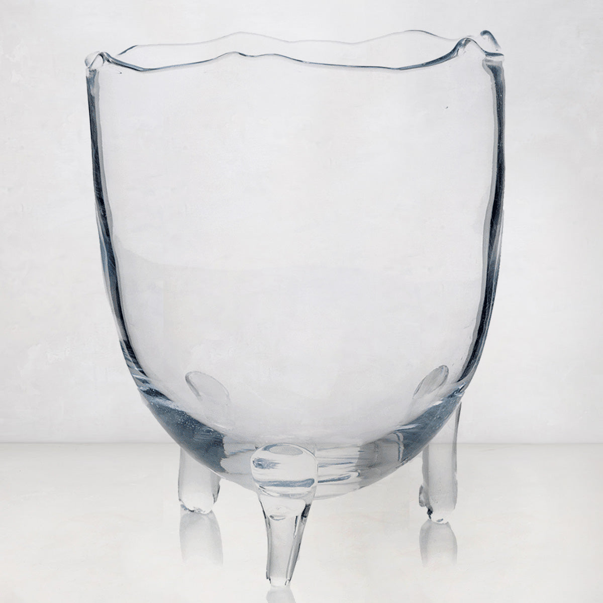 Cis Large Scissor-Cut Glass Bowl - Hudson Grace