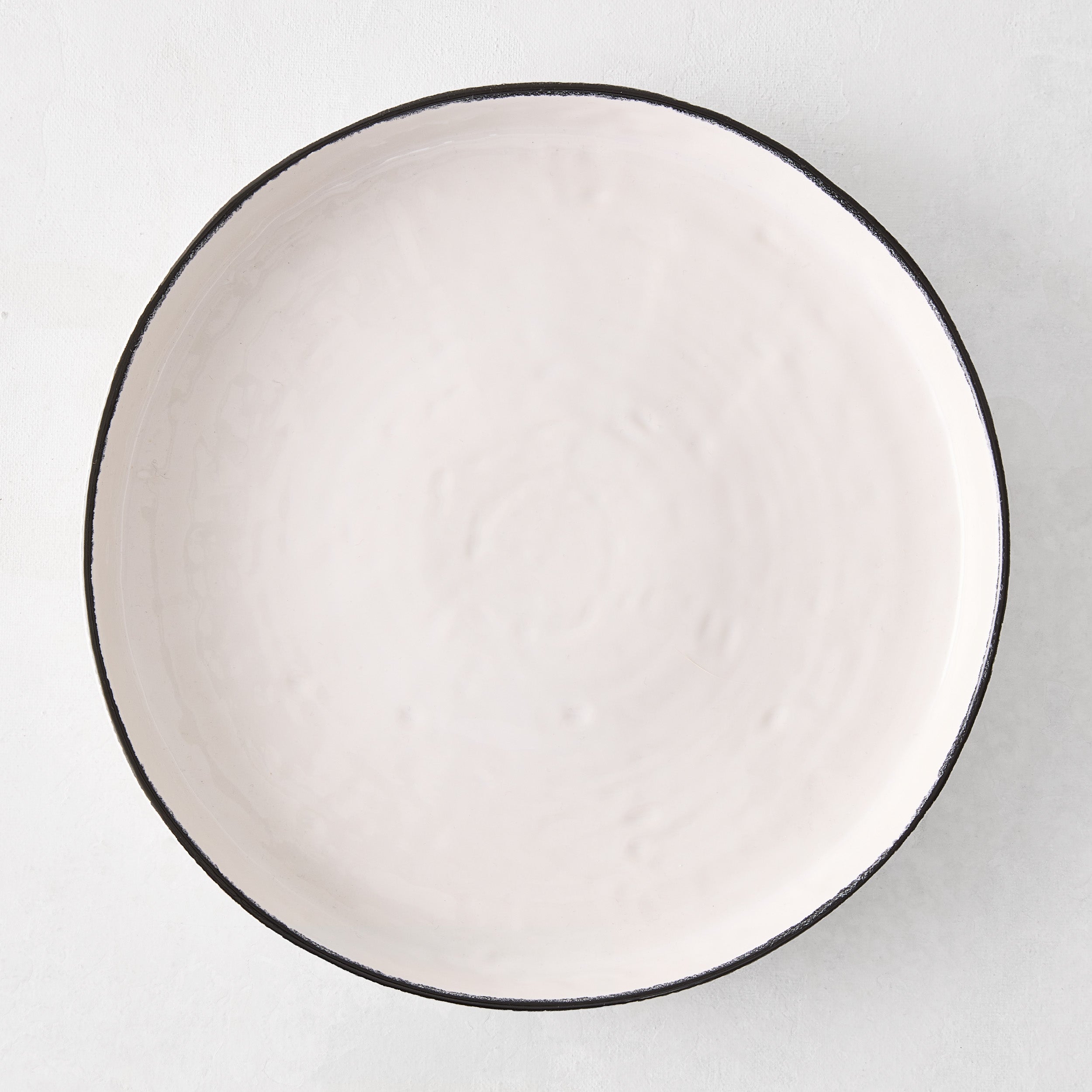 Diane Keaton + Hudson Grace Black Pacific Rim Stoneware Dinner Plate ...