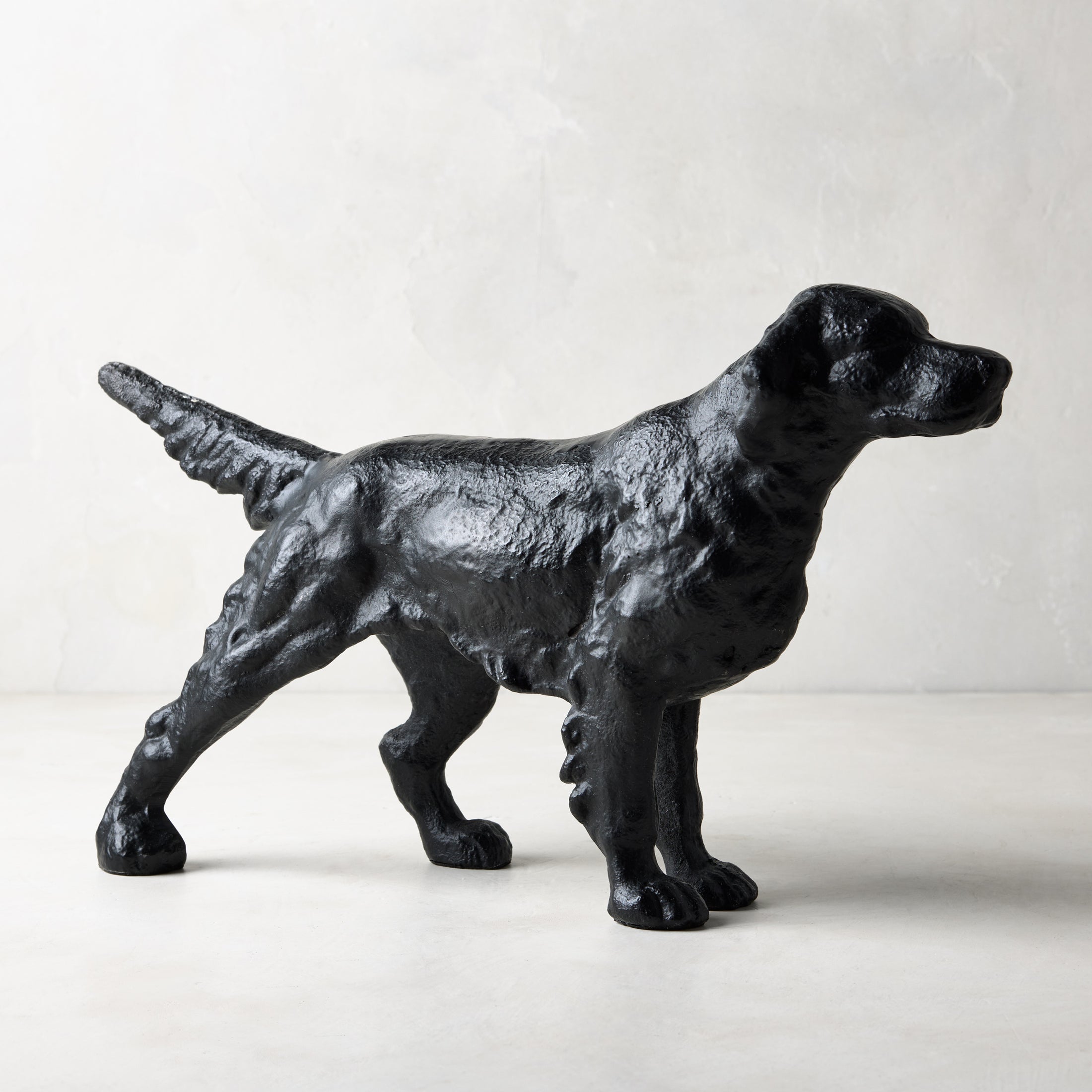 Diane Keaton + Hudson Grace “Reggie” Cast Iron Dog Door Stopper - Hudson Grace