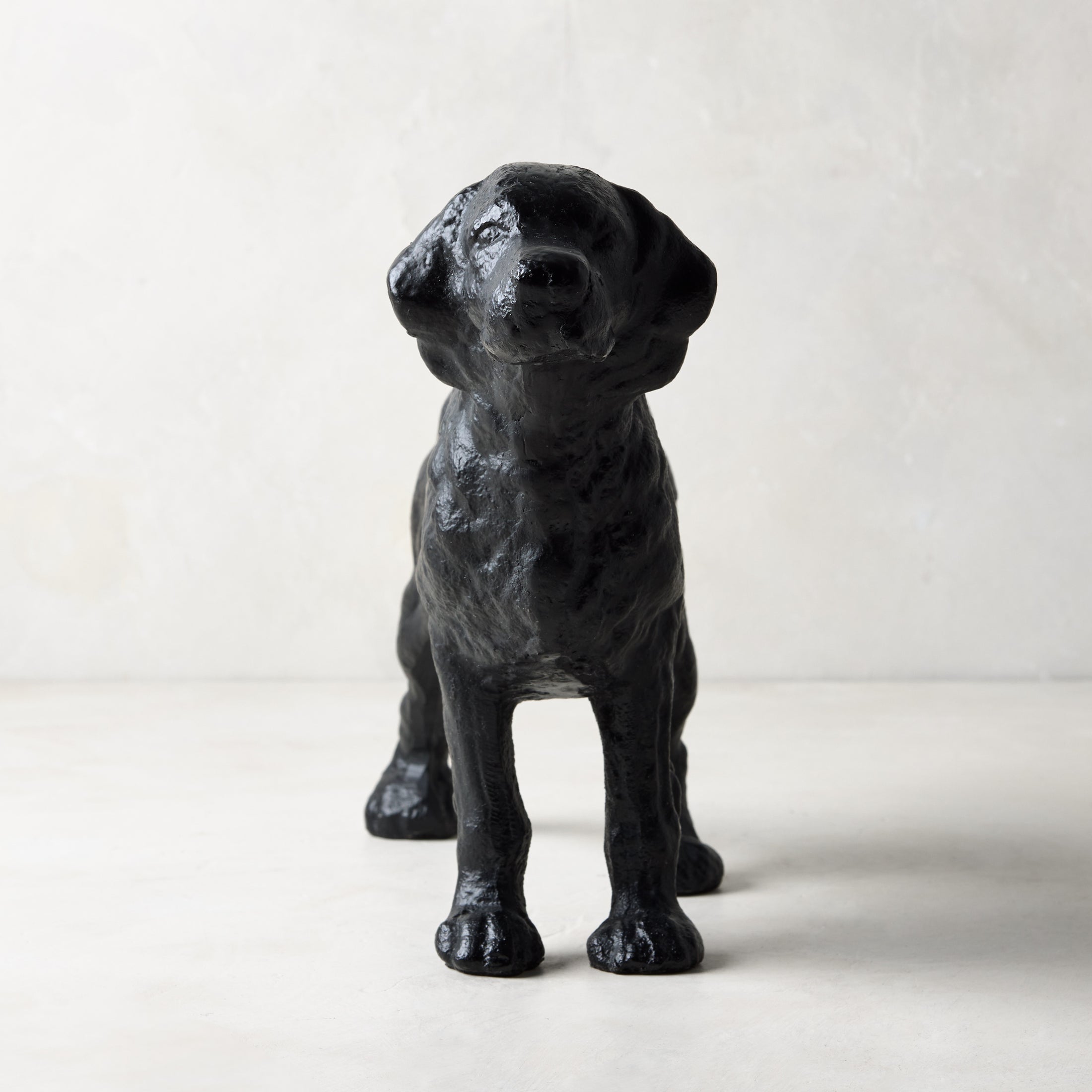 Diane Keaton + Hudson Grace “Reggie” Cast Iron Dog Door Stopper - Hudson Grace