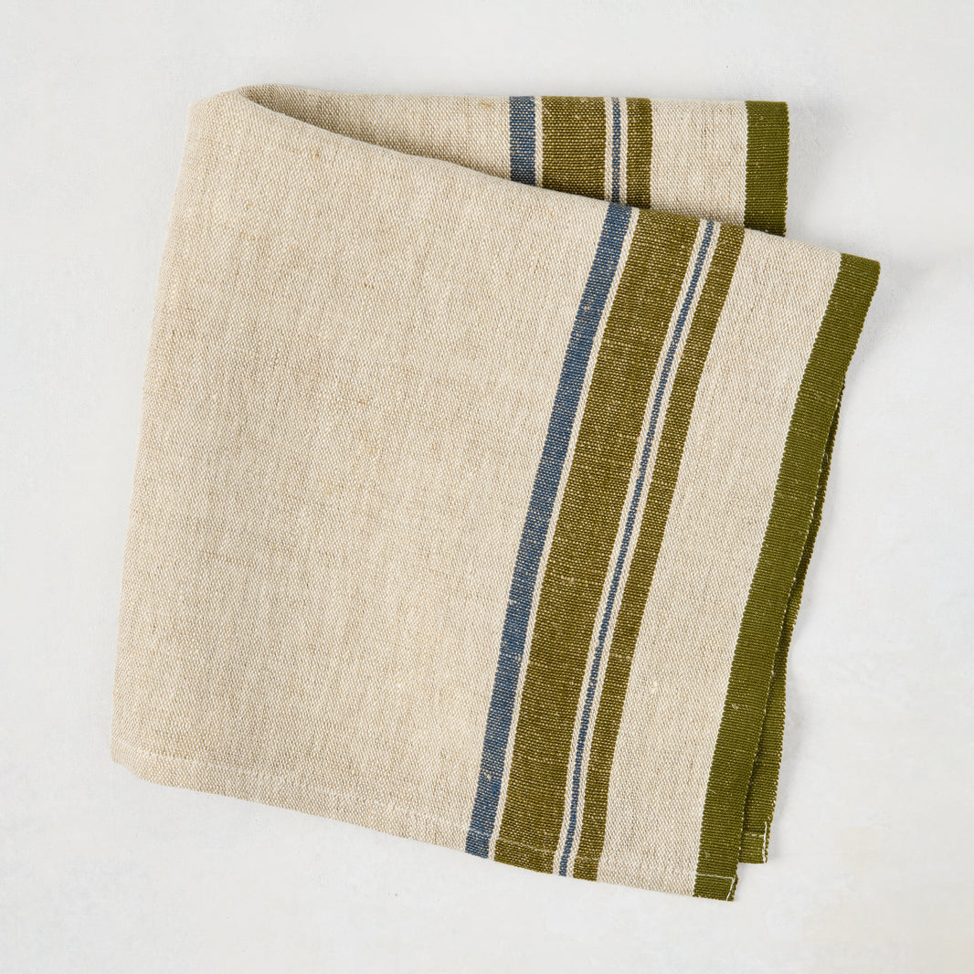 Linen Napkins: Cotton Linen Dinner Napkins - Hudson Grace
