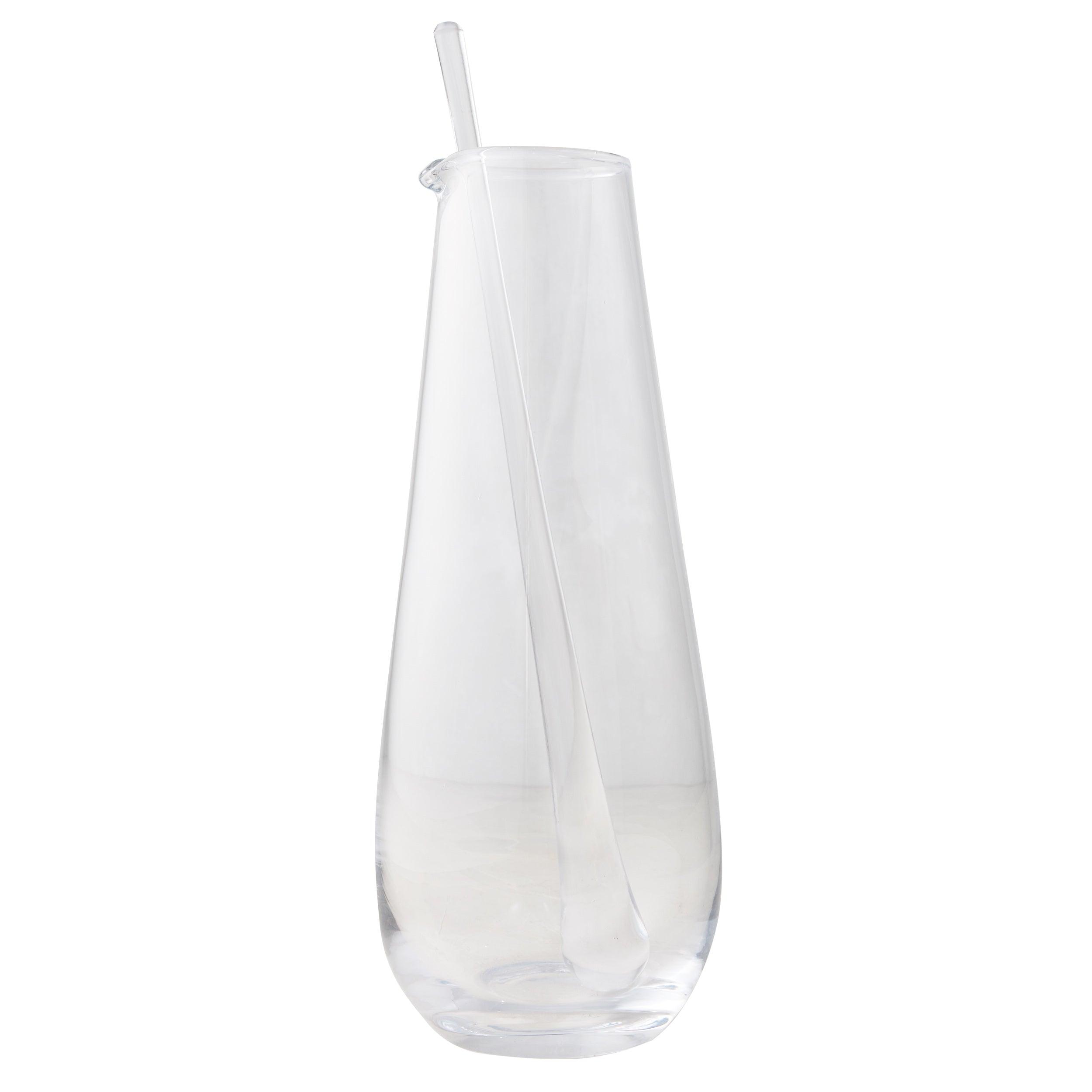 Cocktail Glass Jug with Stirrer - Hudson Grace