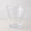 Large Glass Ice Bucket with Handles - Hudson Grace
