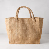 Madagascar Packable Raffia Tote Bag - Hudson Grace