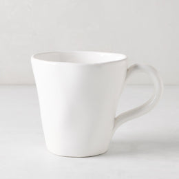 Organic White Ceramic Mug - Hudson Grace