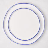Blue Stoneware Dinner Plate - Hudson Grace
