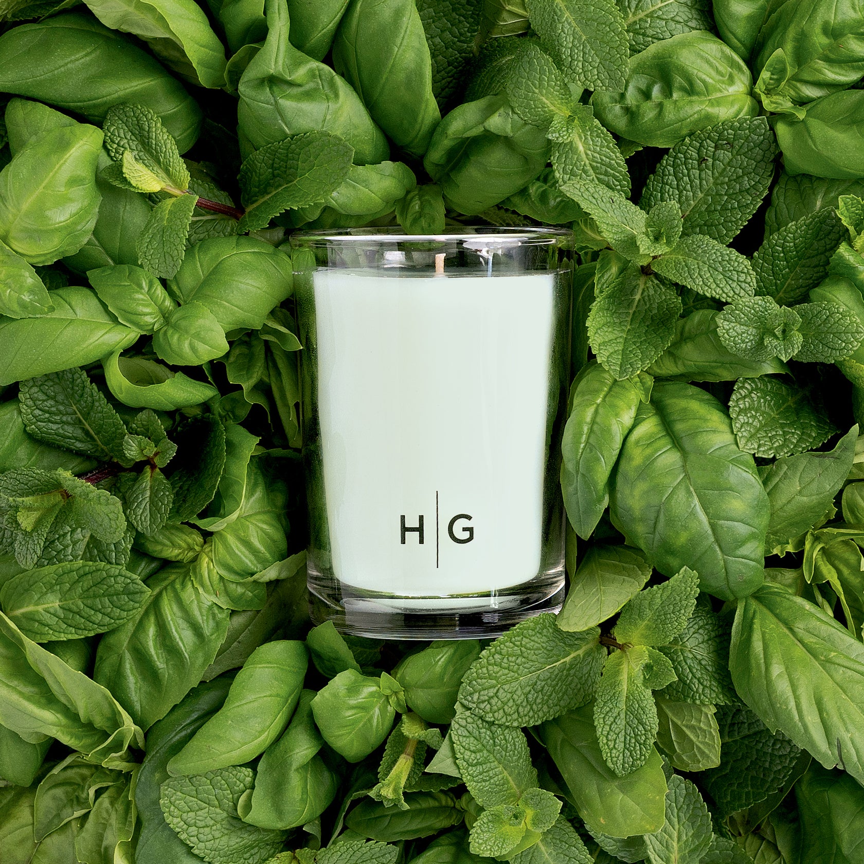 Hudson Grace Sweet Basil Scented Kitchen Candle - Hudson Grace