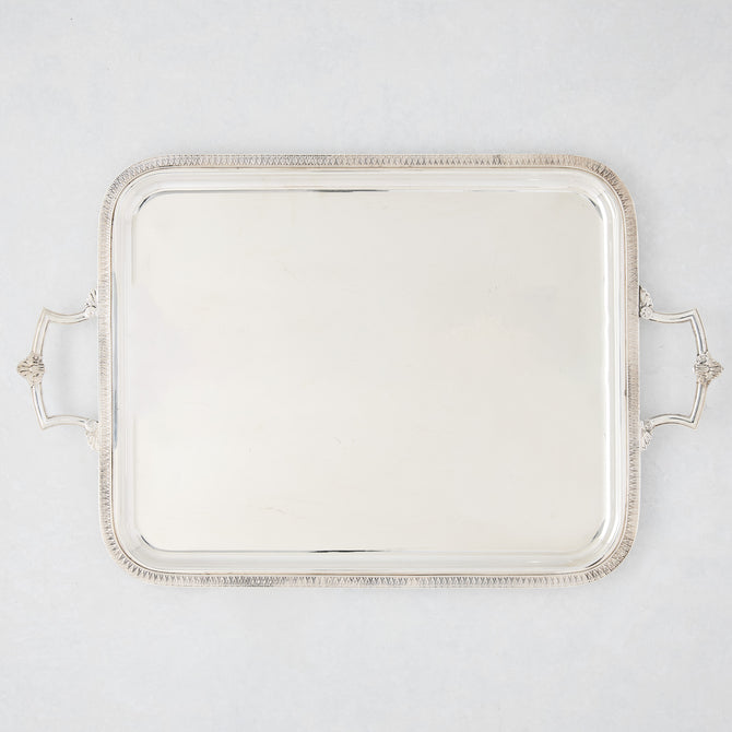 Vintage Silverplate Luanne Tray - Hudson Grace
