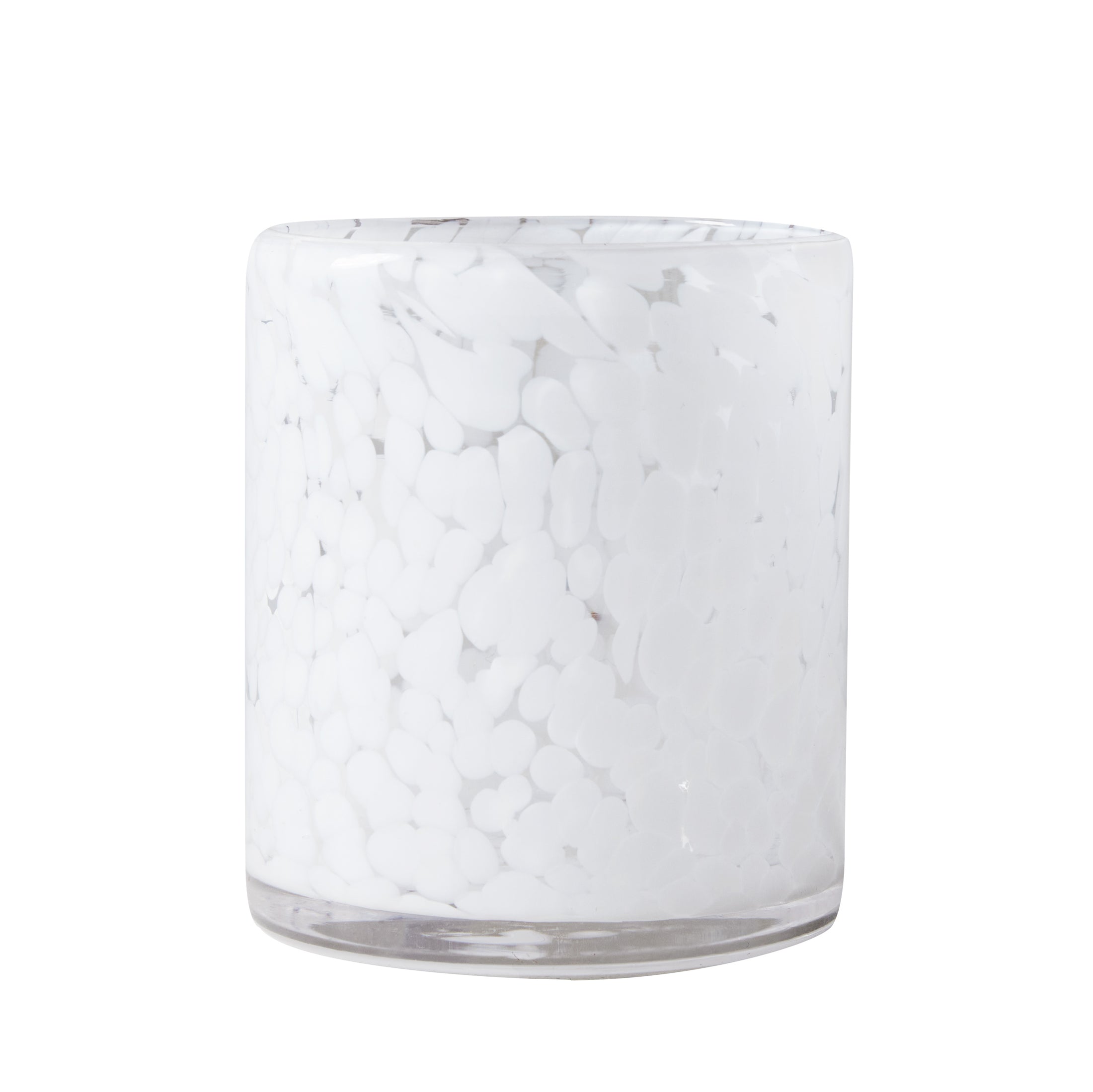 White Tortoise Double Old-Fashioned Glass, 15oz - Hudson Grace