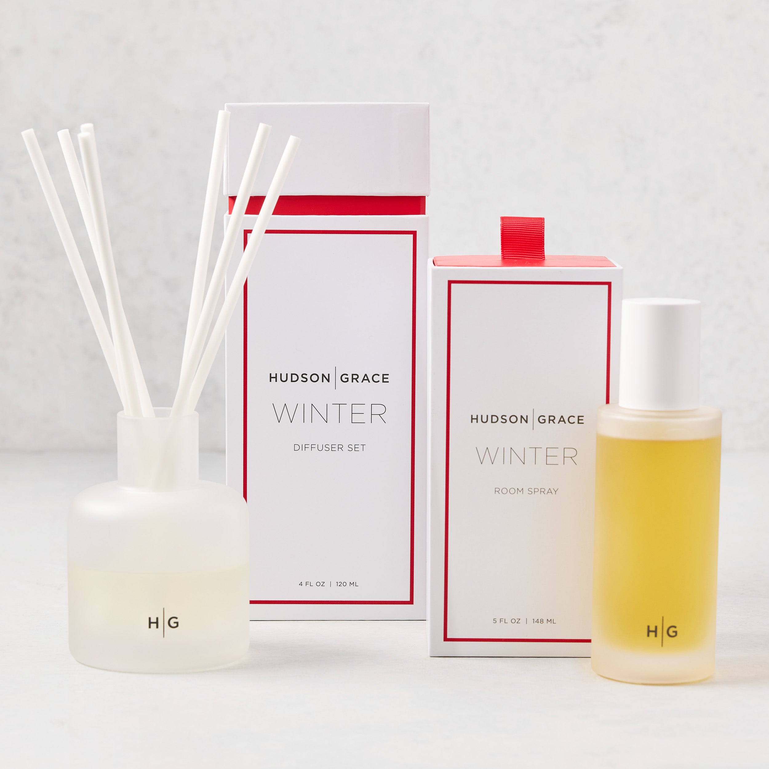 Hudson Grace Winter Room Spray and Diffuser Gift Set - Hudson Grace