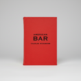 American Bar Book, Red Leather - Hudson Grace
