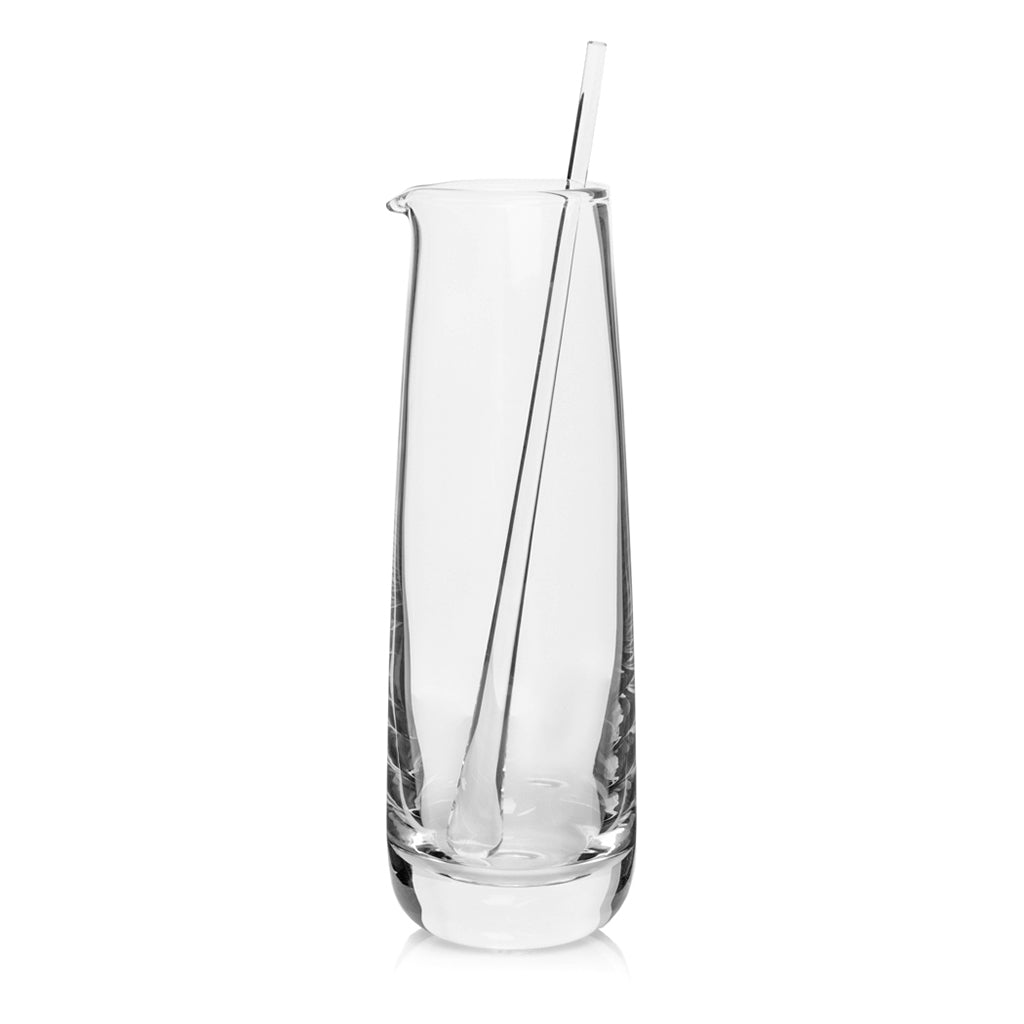 Bar Cocktail Glass Jug with Stirrer - Hudson Grace