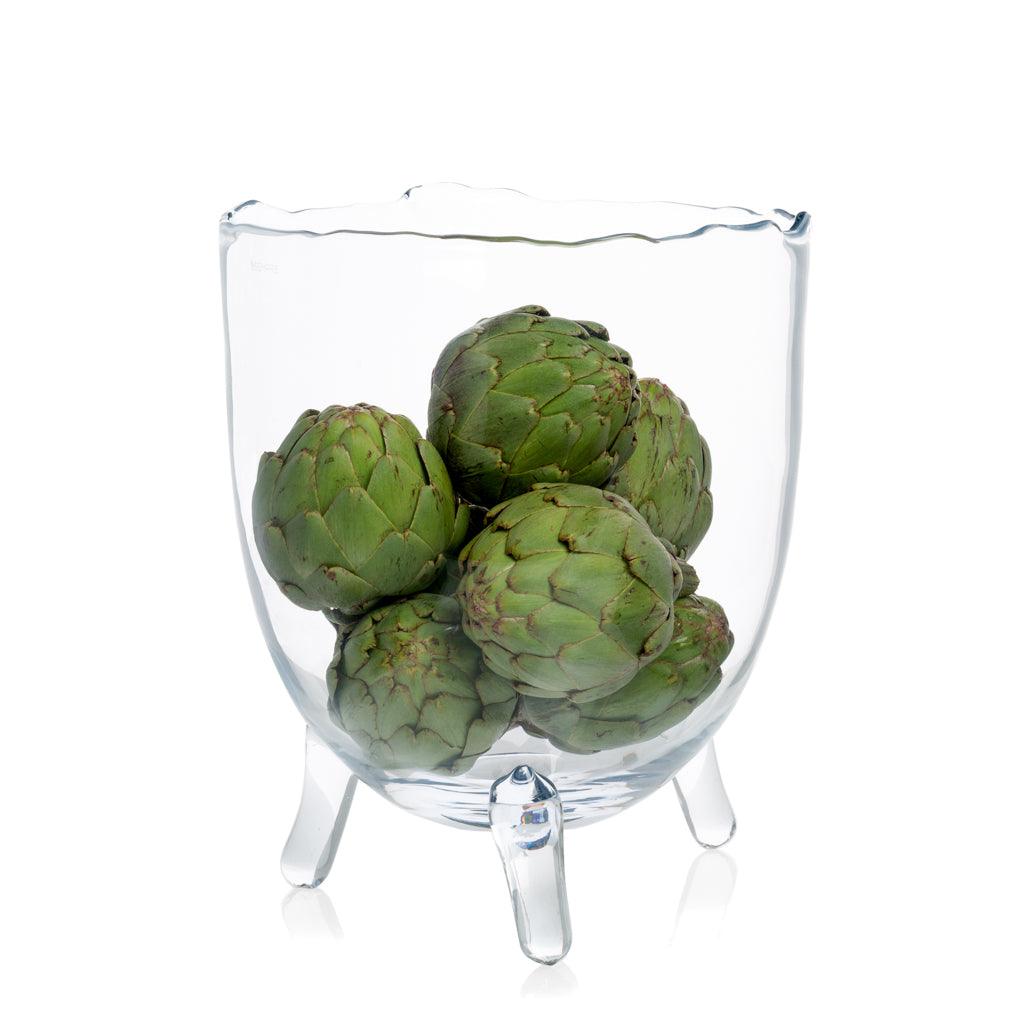 Cis Small Scissor-Cut Glass Bowl - Hudson Grace
