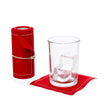 Lipstick Red Tear-off Cotton Cocktail Napkin/Coasters - Hudson Grace ...