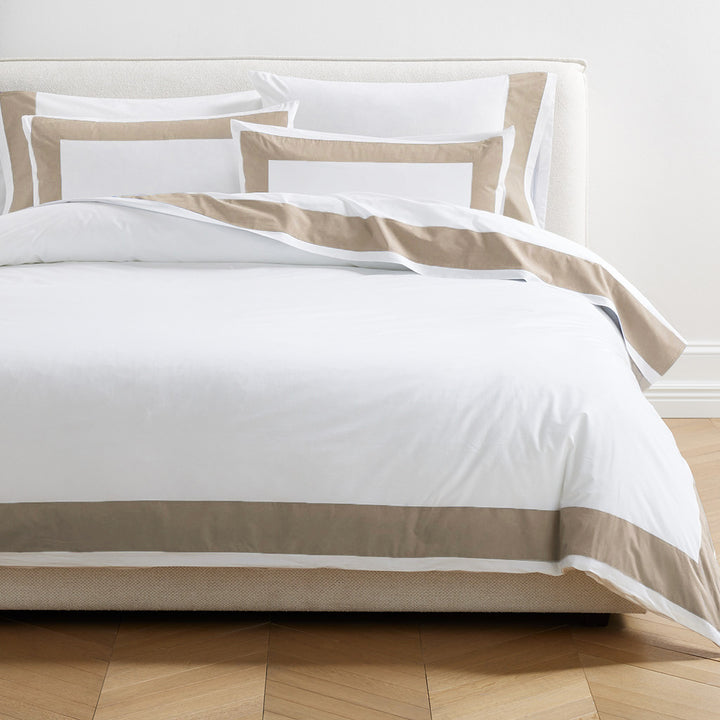 WIDE BAND PERCALE BEDDING COLLECTION - Hudson Grace