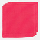 Watermelon HG Signature Hand-dyed Linen Napkin - Individual - Hudson Grace