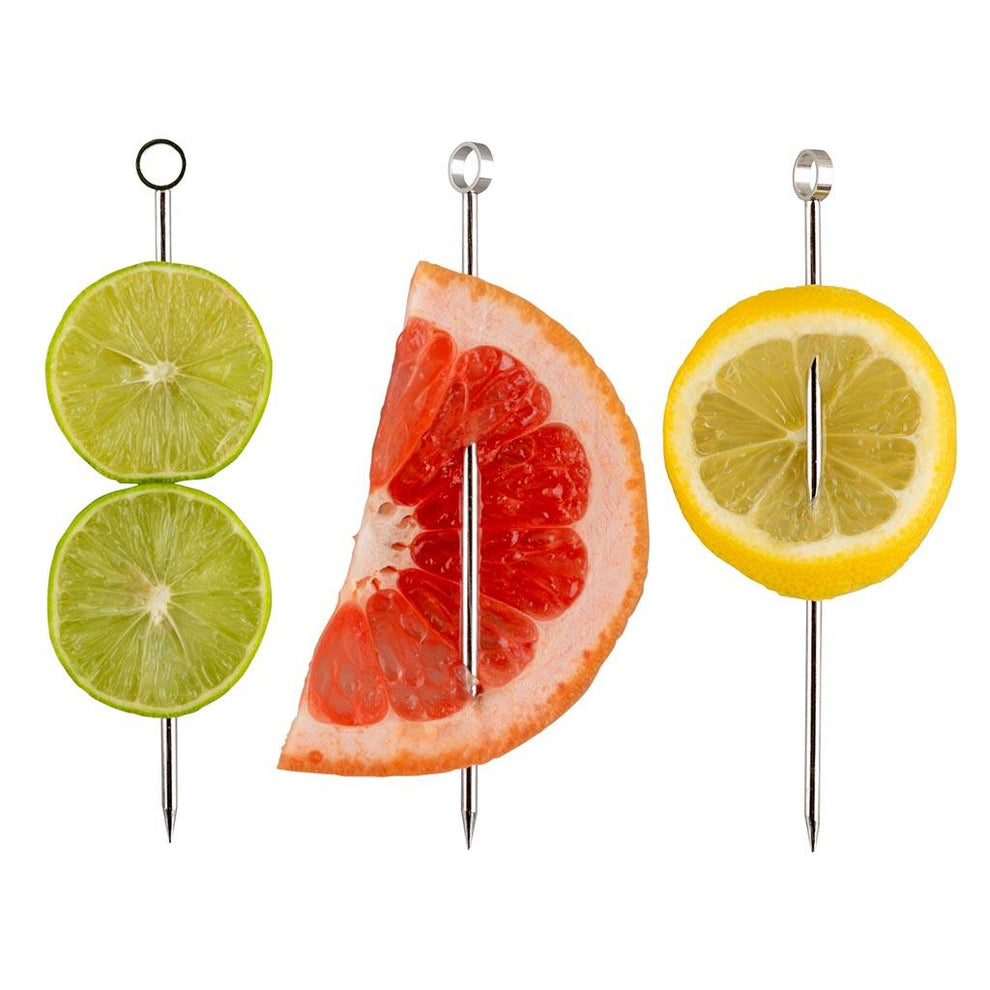 Stainless Steel Cocktail Picks, Set of 6 - Hudson Grace