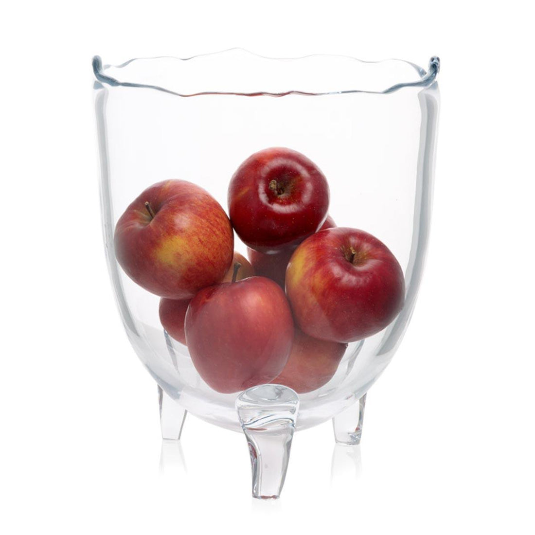 Cis Large Scissor-Cut Glass Bowl - Hudson Grace