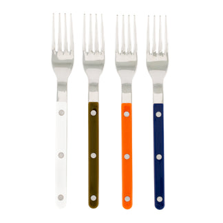 Orange Bistro 5-Piece Flatware Set - Hudson Grace