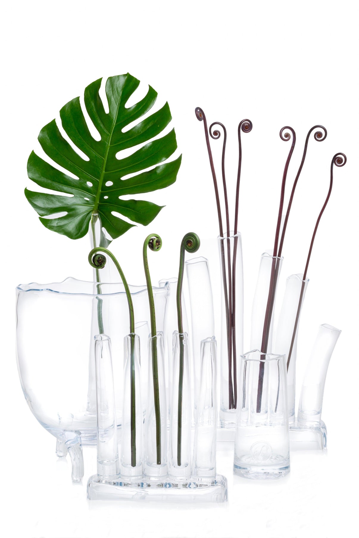 Cis Large Scissor-Cut Glass Bowl - Hudson Grace