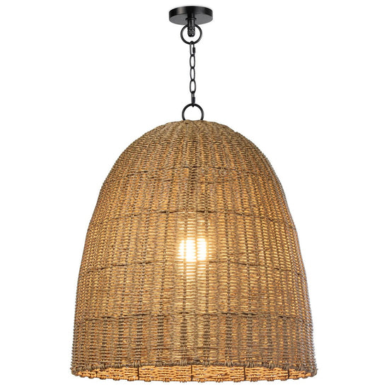 Large Outdoor Beehive Pendant Light - Hudson Grace